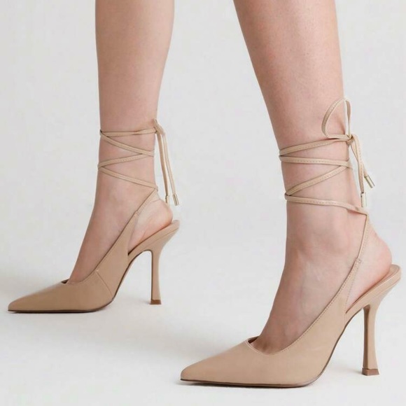 Shoes | Woemns High Heels Closed Toesexy Pointed Toestrappy Slingback ...